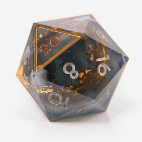 Handmade Custom D&D Dice - CatMage Dice